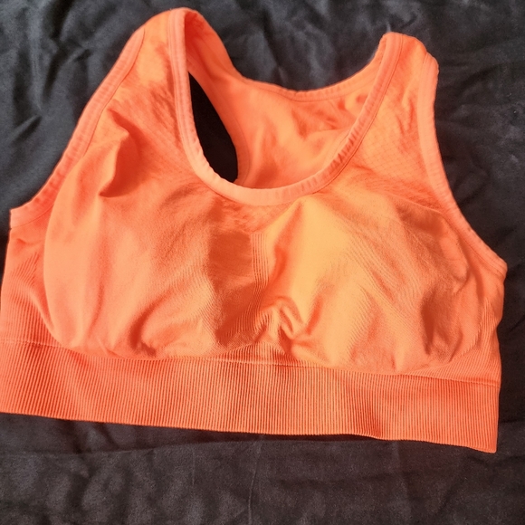 Fashion Nova | Other | Neon Orange Sports Bra | Poshmark
